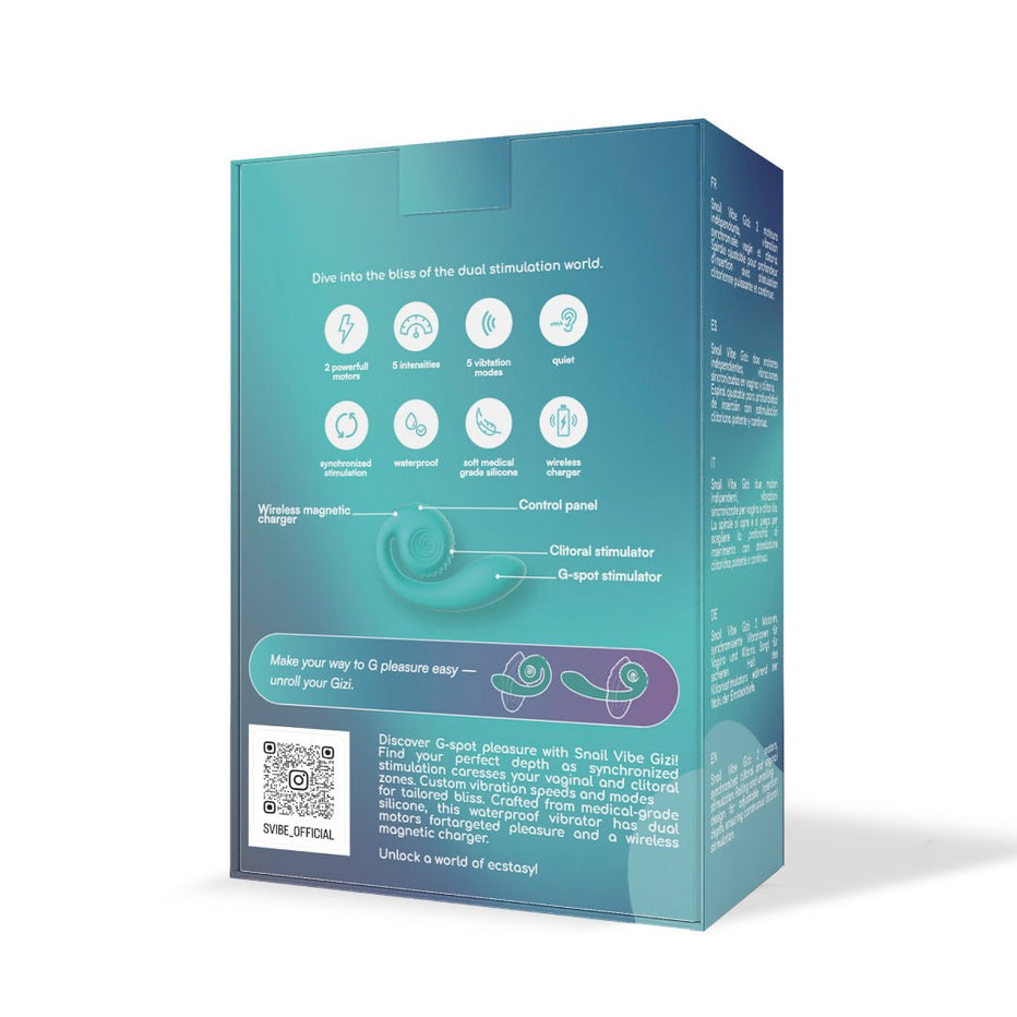 Order Snail Gizi Adult Toy | Snail-Inspired Design - SVibe